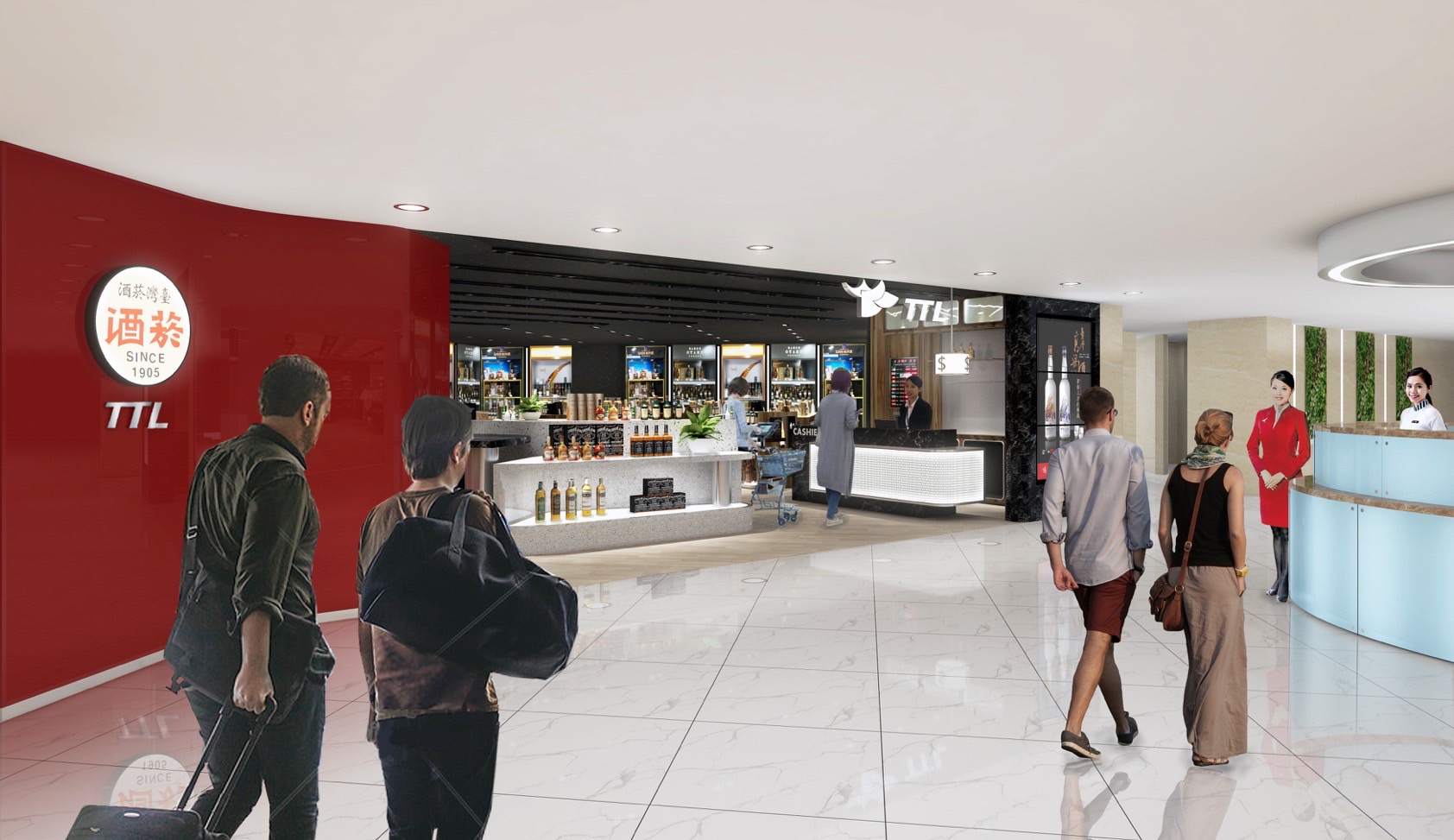 台灣菸酒桃園國際機場第一航廈TAIWAN AIRPORT TERMINAL 1 DUTY FREE STORE – 相即設計